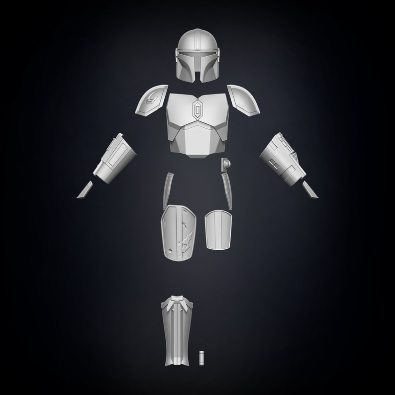 Mandalorian Beskar Armor 3D Print Files - Etsy UK