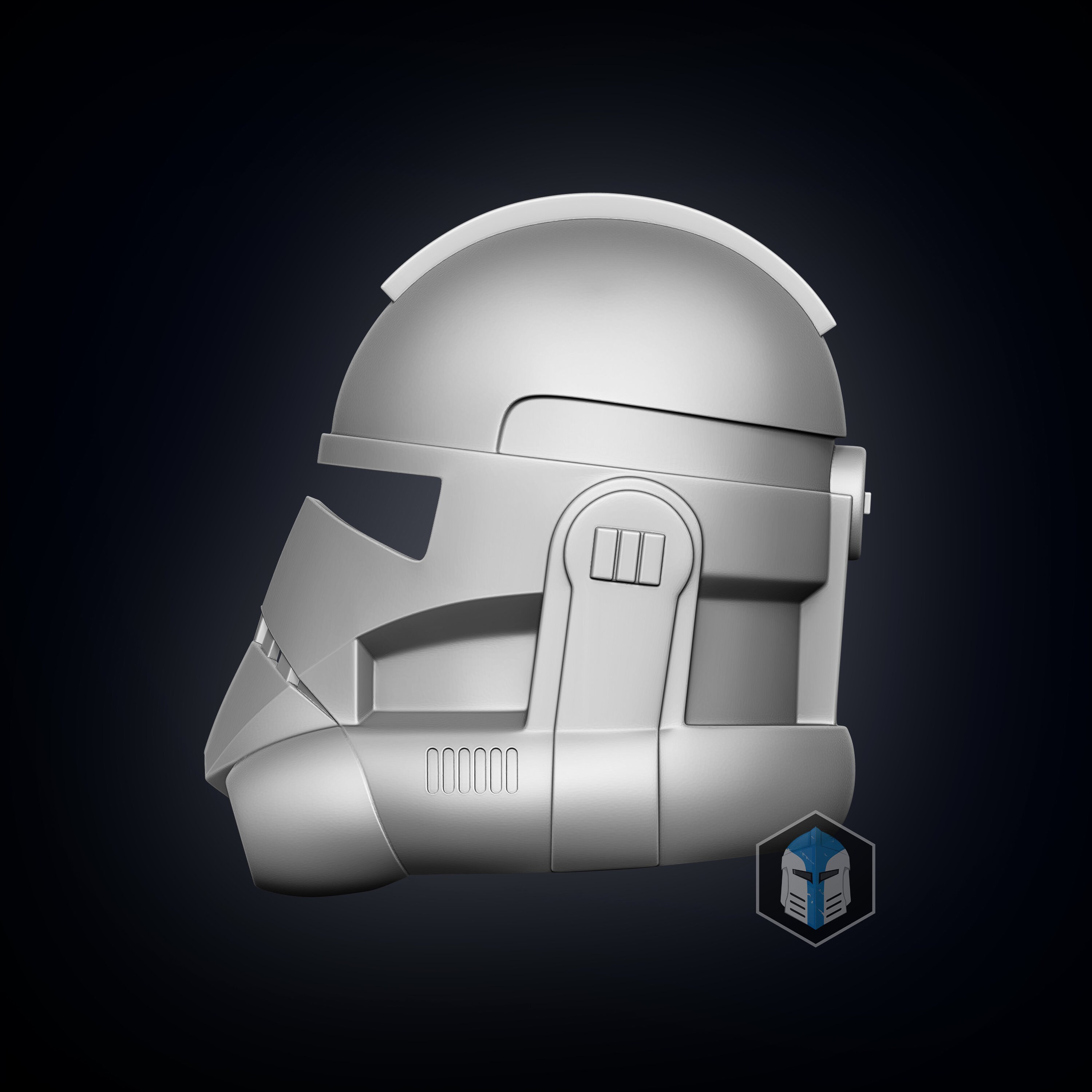 Phase 2 Animated Clone Trooper Helmet 3D Print Files - Etsy Hong Kong