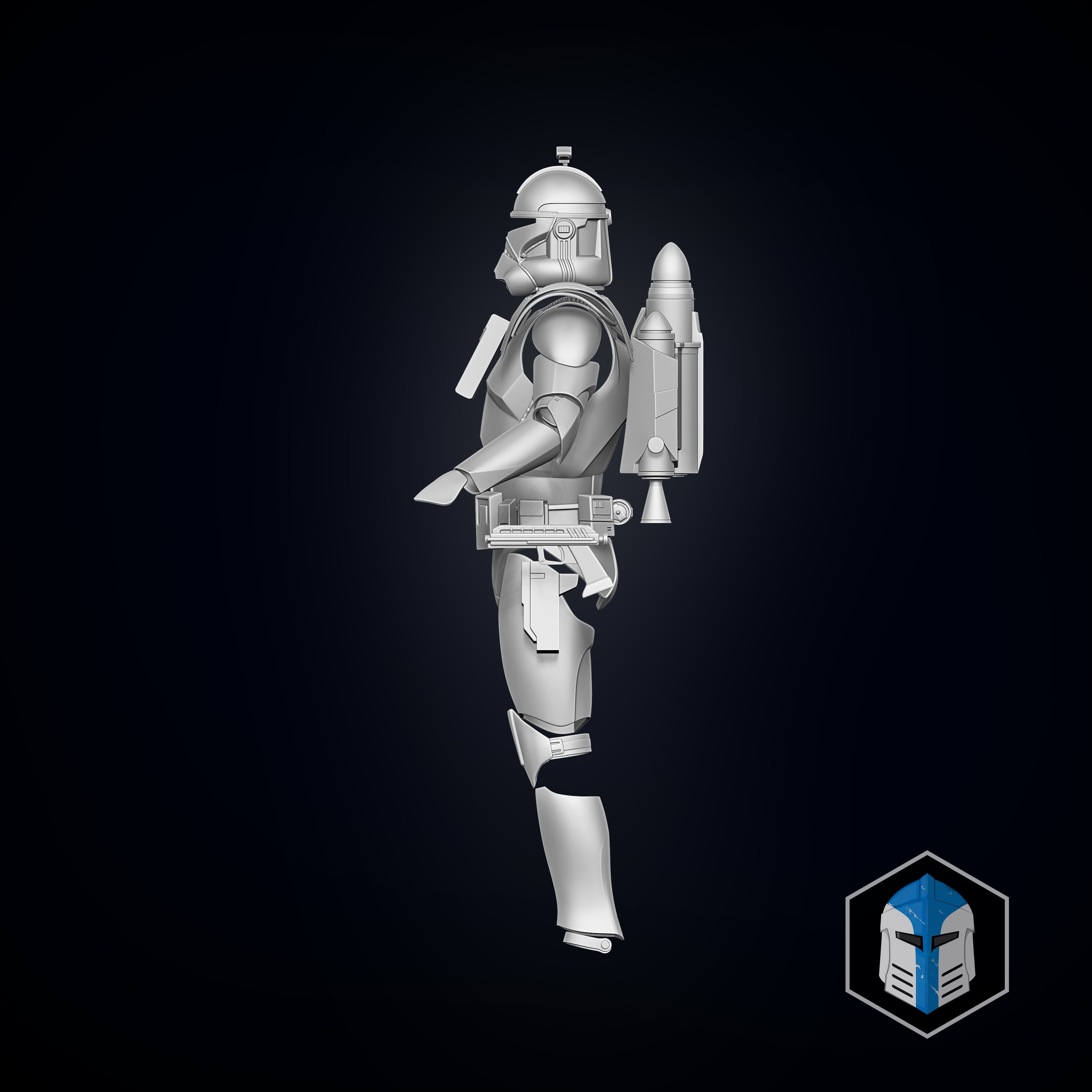 Realistic Captain Rex Armor 3D Print Files - Etsy Australia