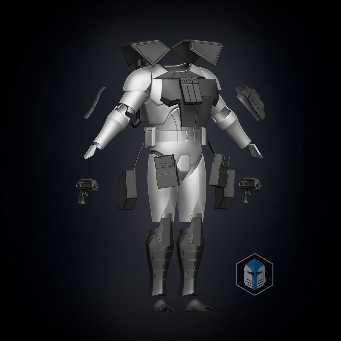 Animated ARC Trooper Armor Accessories 3D Print Files - Etsy