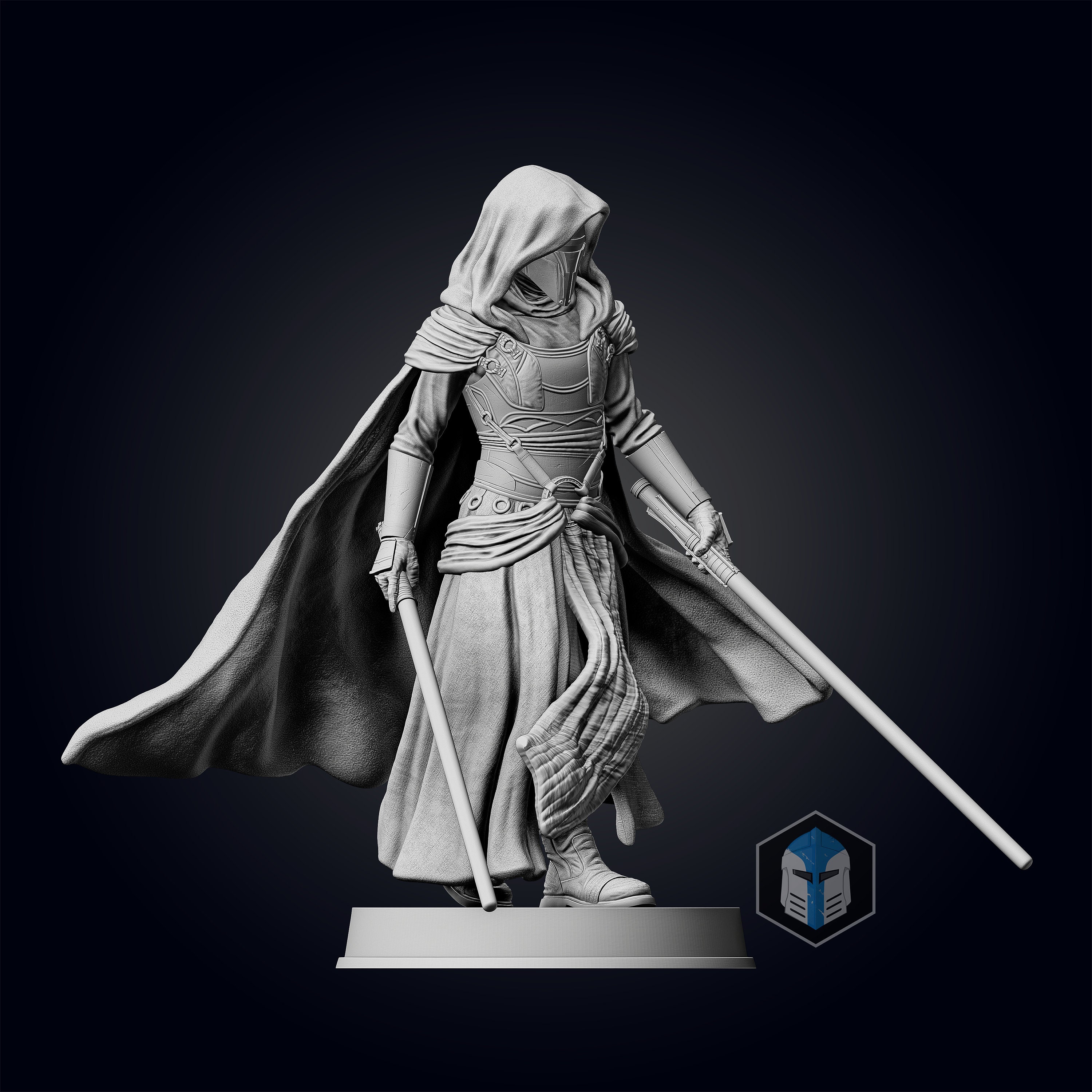 Darth Revan Figurine Pose 2 3D Print Files - Etsy Canada