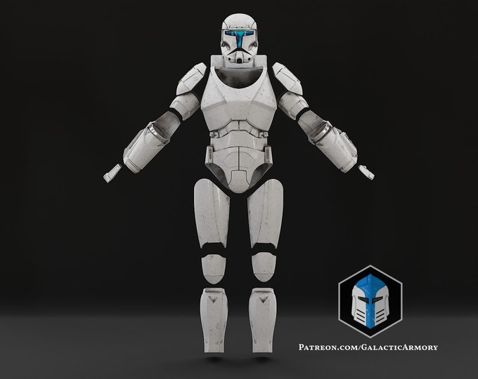 Commando Armor Inspired by Star Wars: Republic Commando Custom Prop ...
