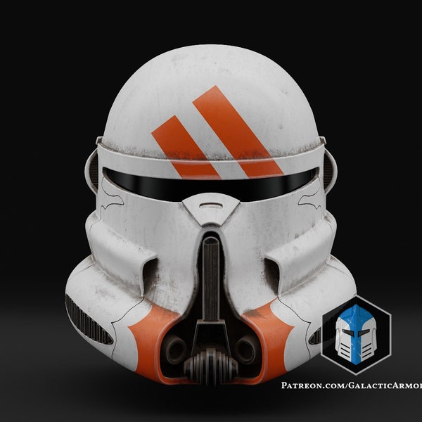 Clone Trooper Helmet Template - Etsy