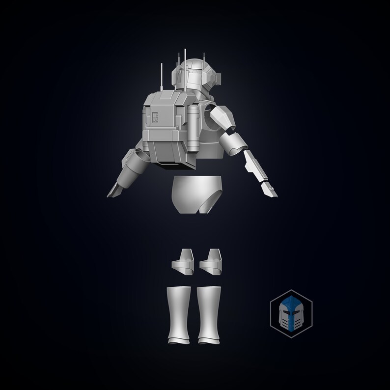 Bad Batch Tech Armor 3D Print Files - Etsy Canada