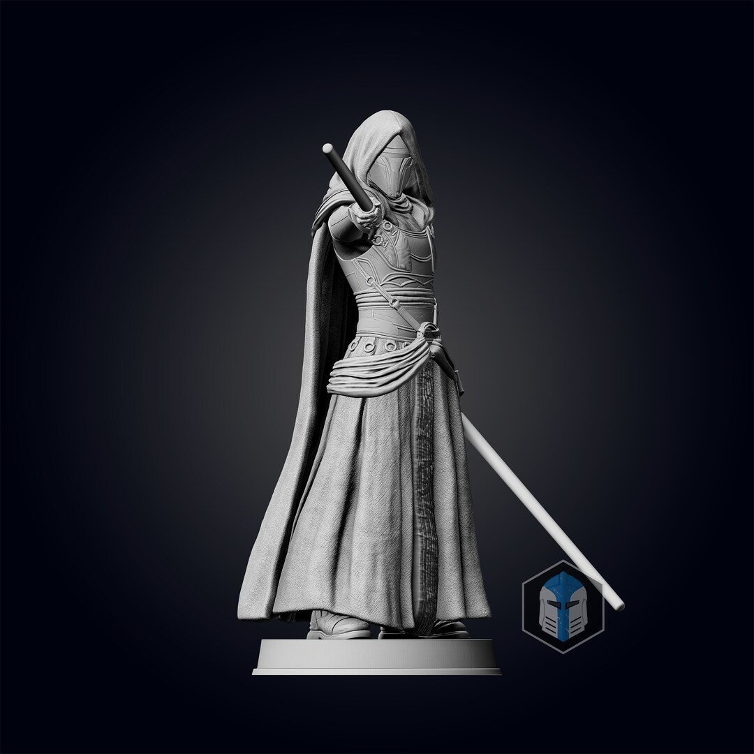 Darth Revan Figurine - Pose 4 - 3D Print Files - Etsy