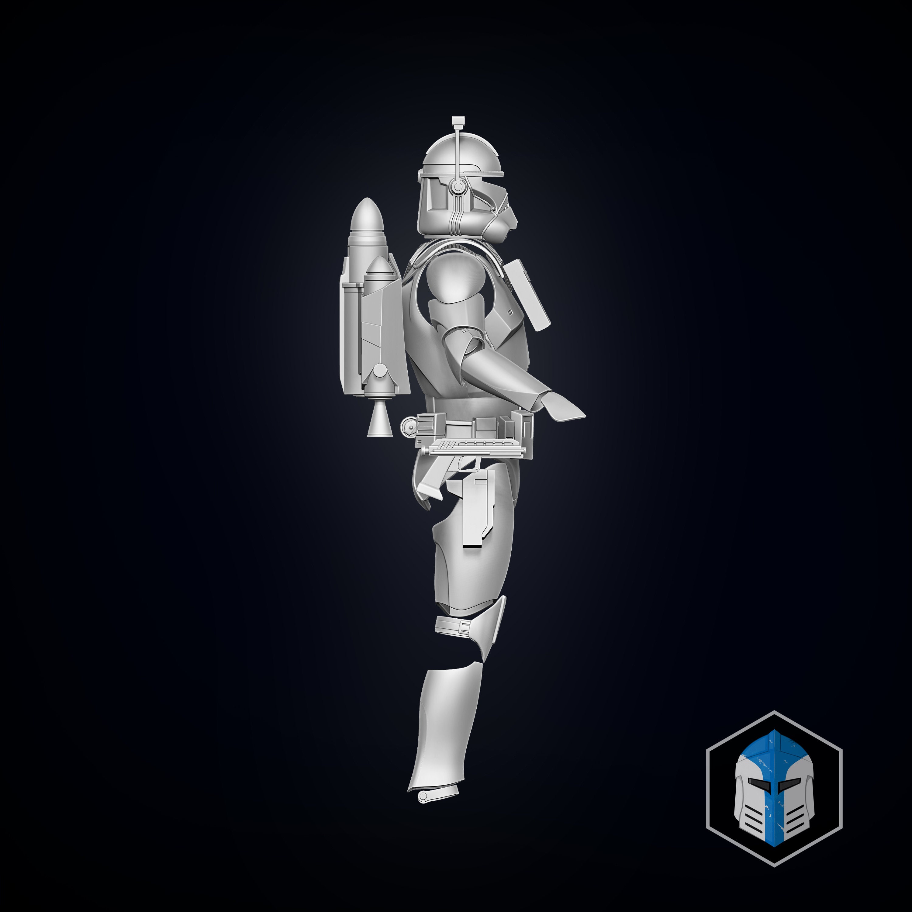 Realistic Captain Rex Armor 3D Print Files - Etsy Australia
