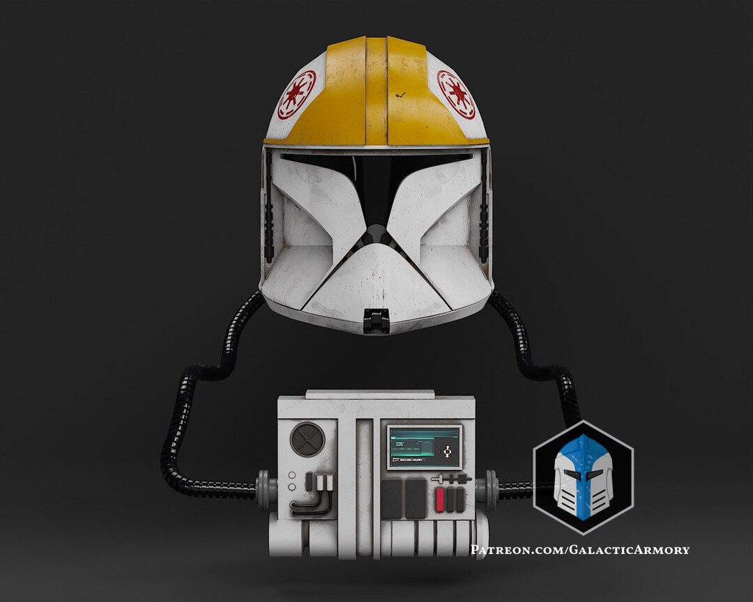 Phase 1 Clone Trooper Pilot Helmet 3D Print Files - Etsy Portugal