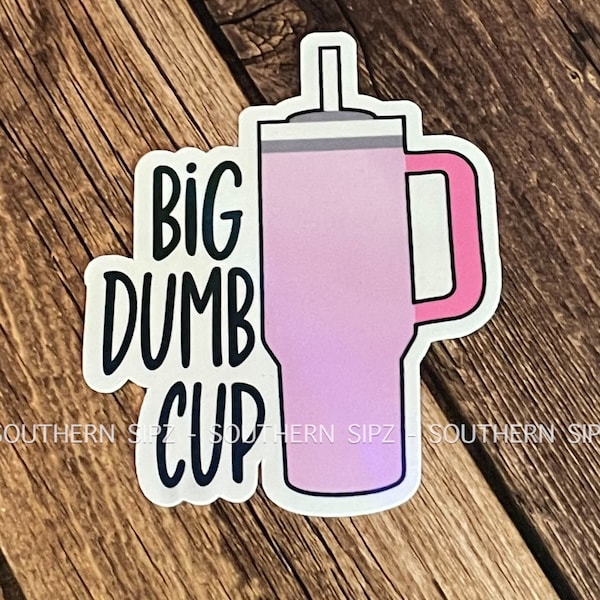 Pink Stanley Cup Decal - Etsy