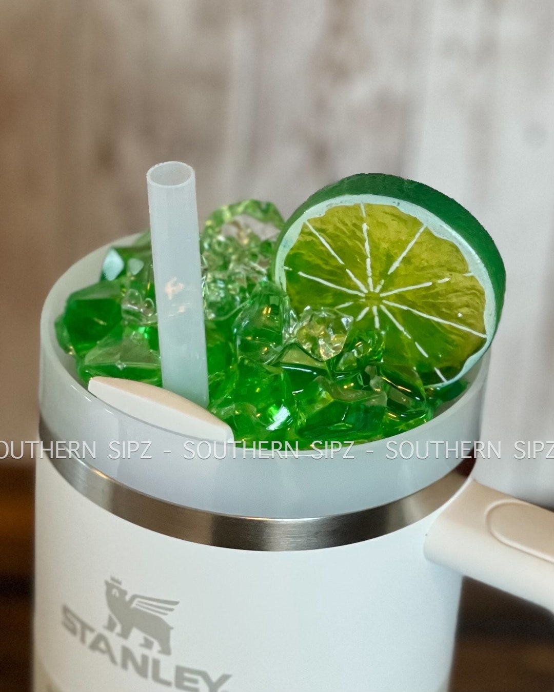 Ice Stanley Topper, Faux Ice Lid Topper, Lid Topper for Tumbler, Straw ...