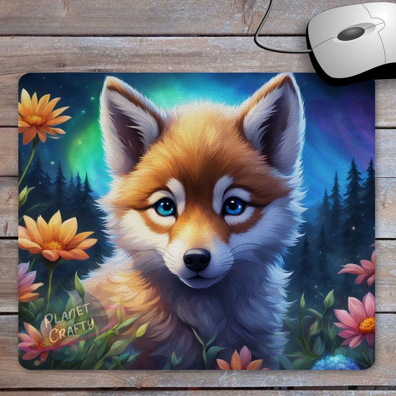 Fox Mouse Pad - Etsy