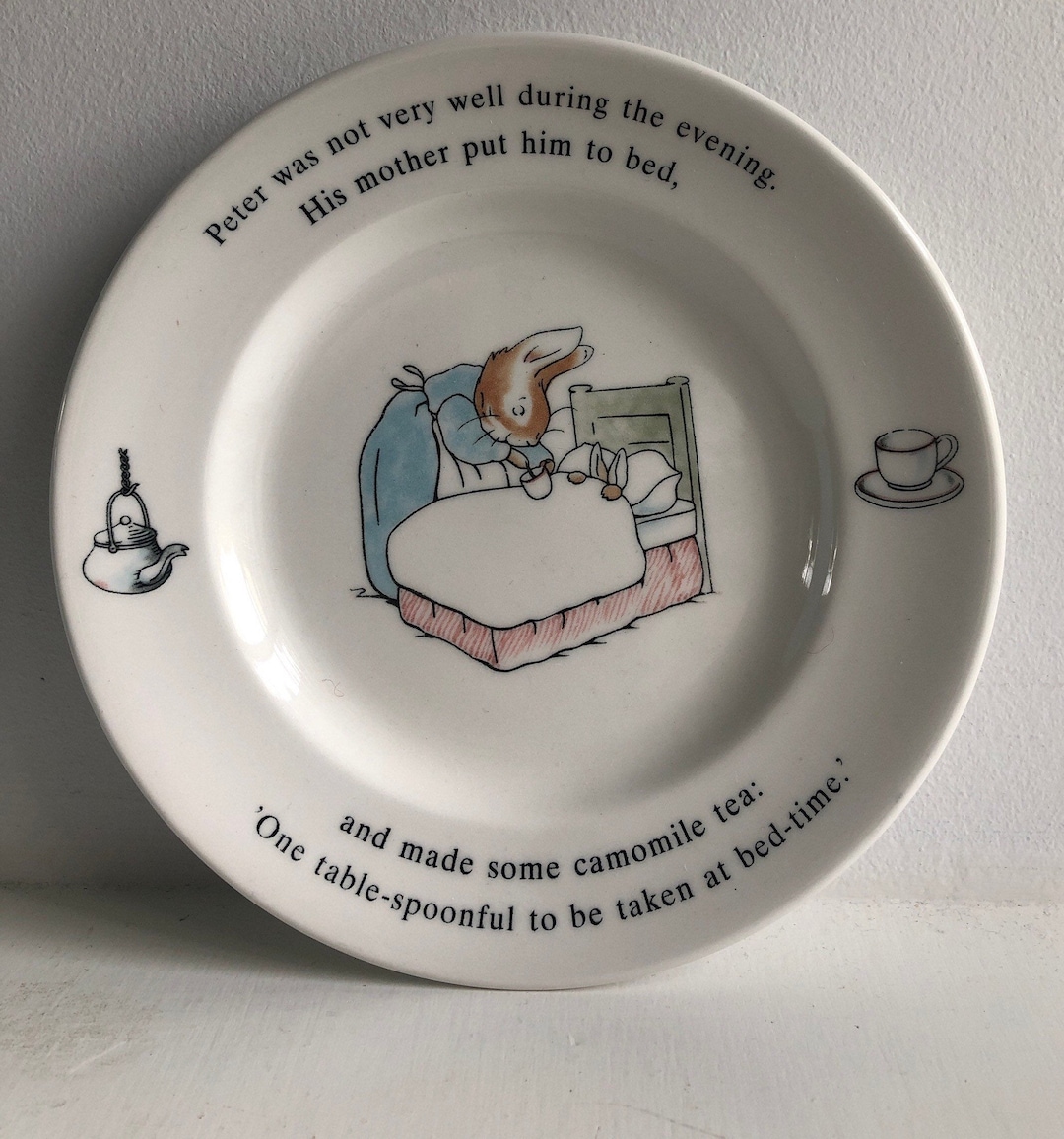 Peter Rabbit Plate - Etsy