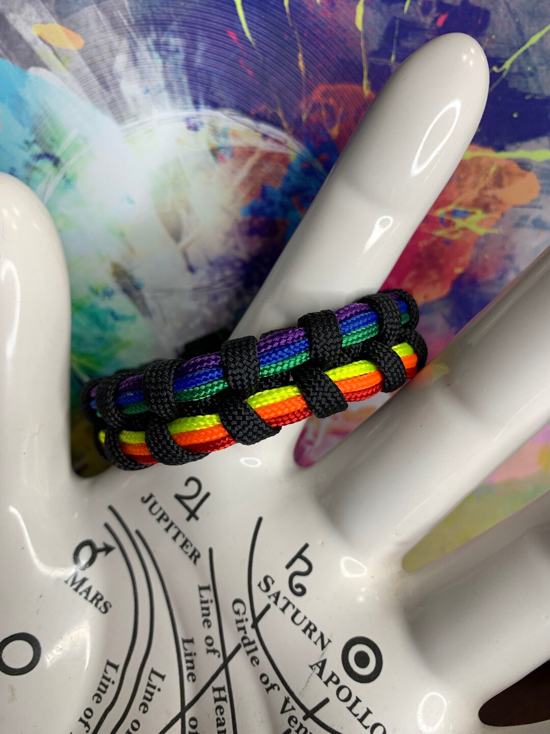 LGBT, Gay Pride Cobra 550/micro Handmade Paracord Bracelet - Etsy