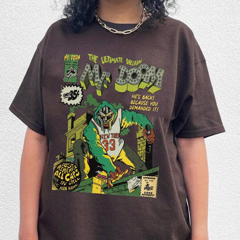 Mf Doom Shirt - Etsy