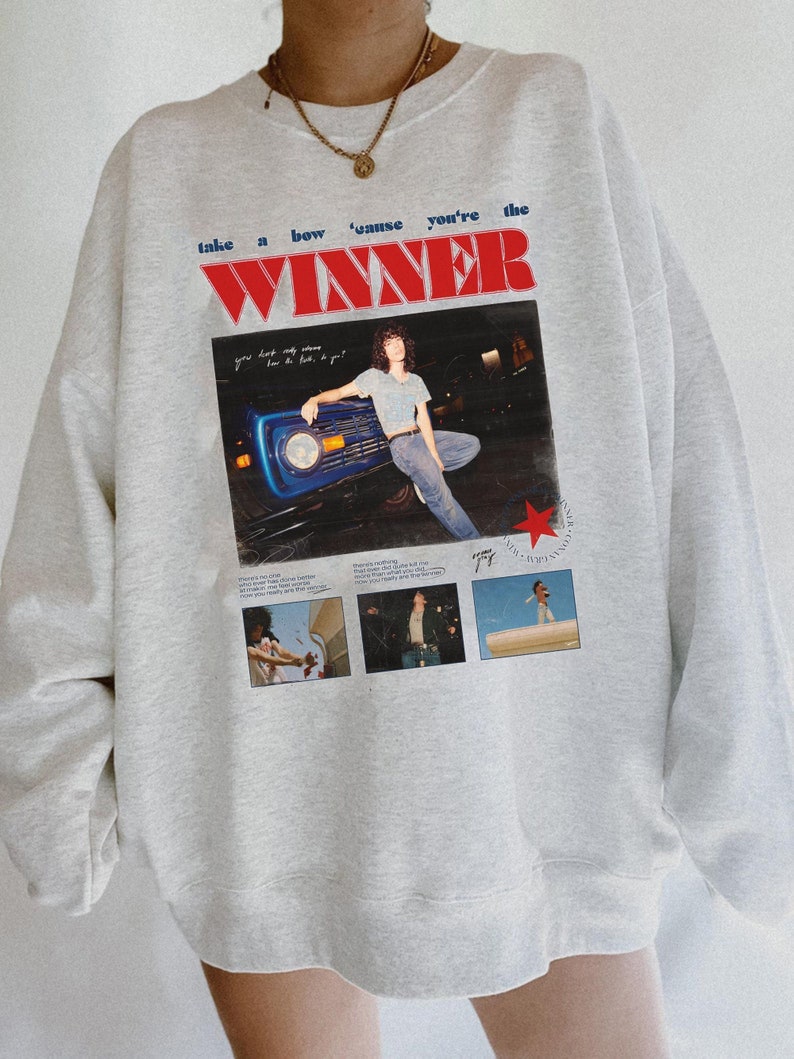 Conan Gray Winner T-shirt, Superache Lyrics, Vintage Tour Tee - Etsy