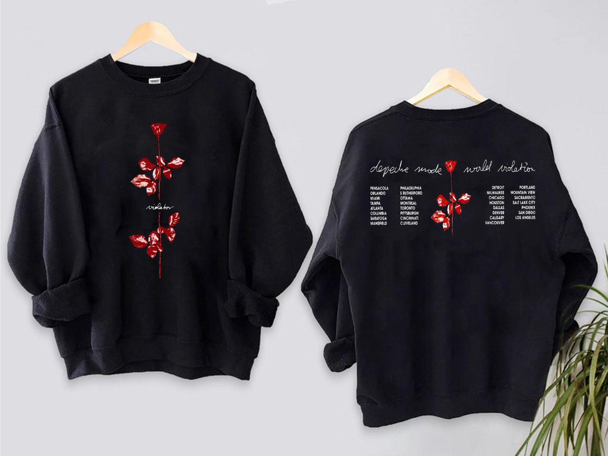 Depeche Mode T Shirt - Etsy Depeche Mode T Shirt - Etsy