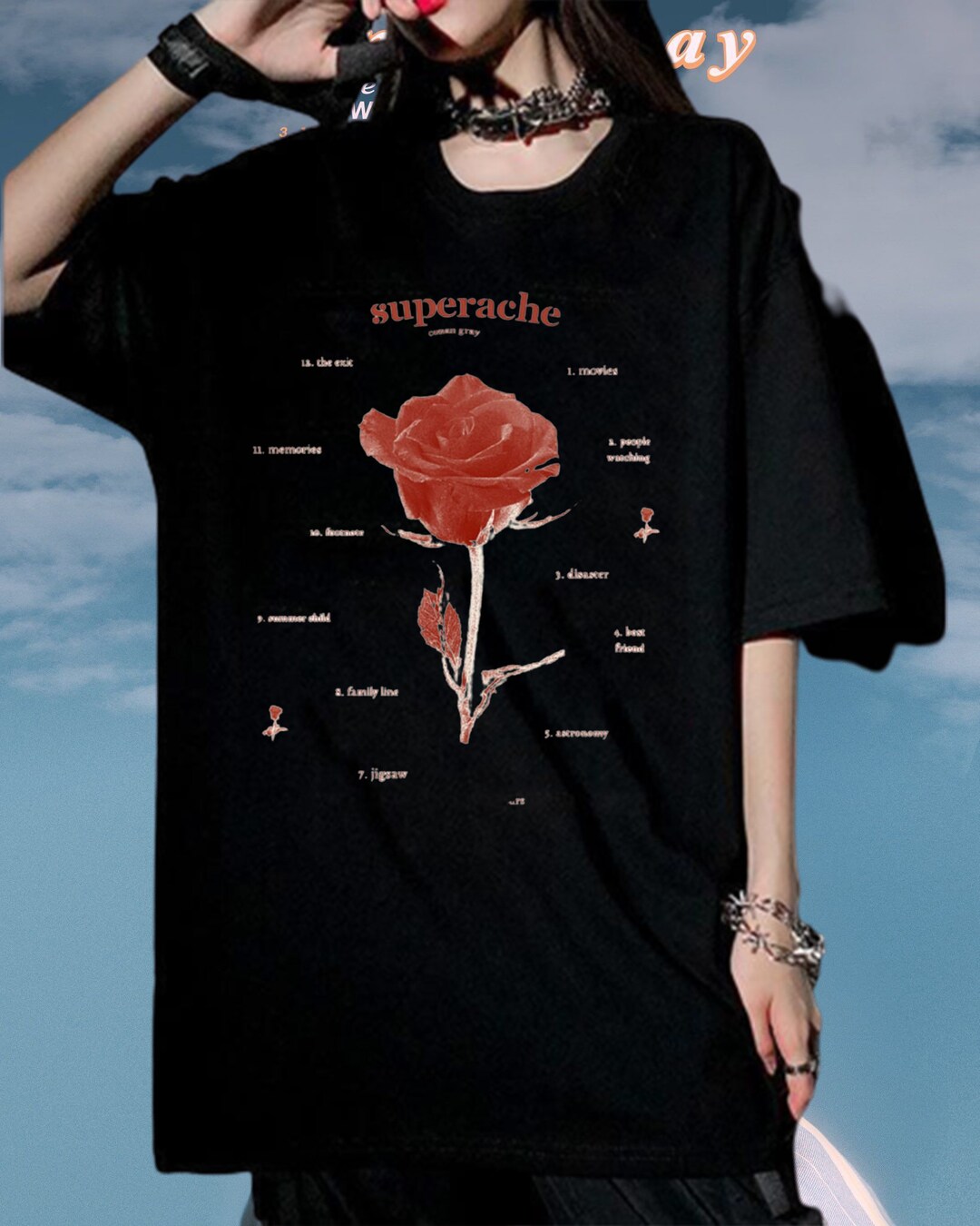 Conan Gray - Superache Promo Poster Unisex Heavy Cotton Tee - Etsy