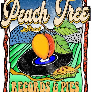 Peach Tree T Shirt, Oversized T Shirt, Grunge Aesthetic, Hippy Clothes ...