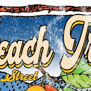 Peach Tree T Shirt, Oversized T Shirt, Grunge Aesthetic, Hippy Clothes ...