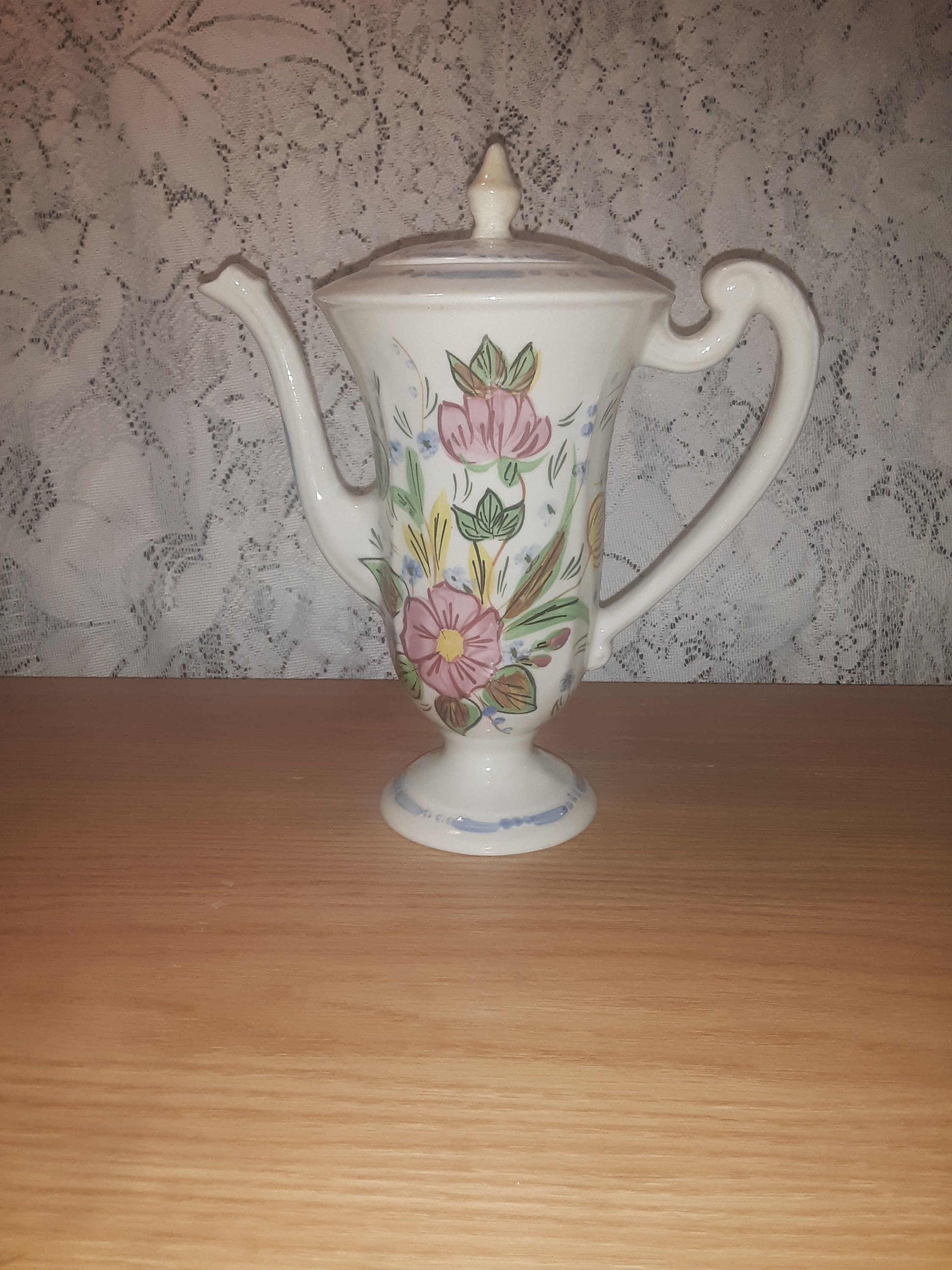 Blue Ridge Pottery Teapot With Lid - Etsy