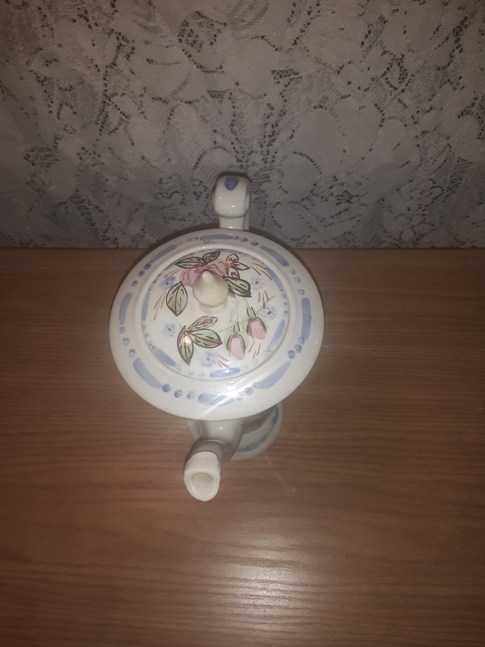 Blue Ridge Pottery Teapot With Lid - Etsy