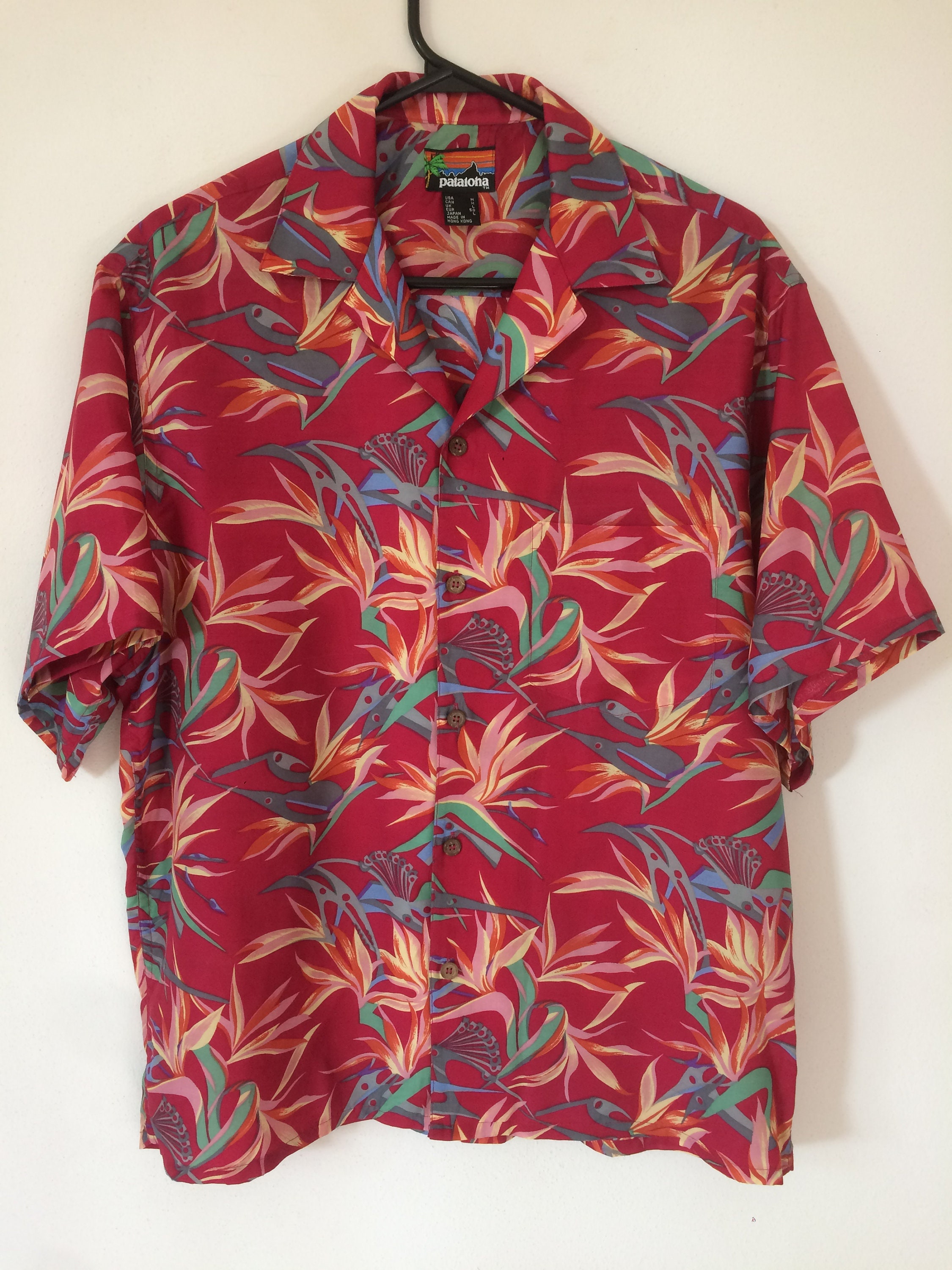 即日発送 Shirt patagonia Hawaiian Mens LIMITED Floral Patagonia Edition ...