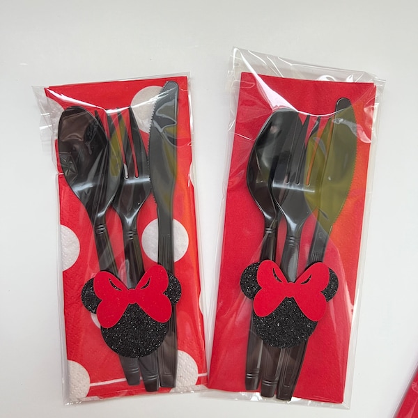 Mickey Spoon and Fork - Etsy