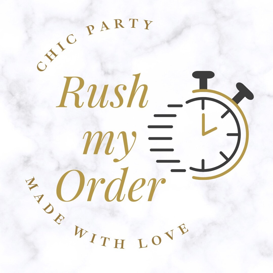 Rush My Order Fee - Etsy