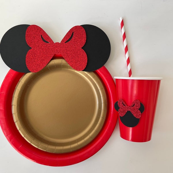 Red Minnie - Etsy
