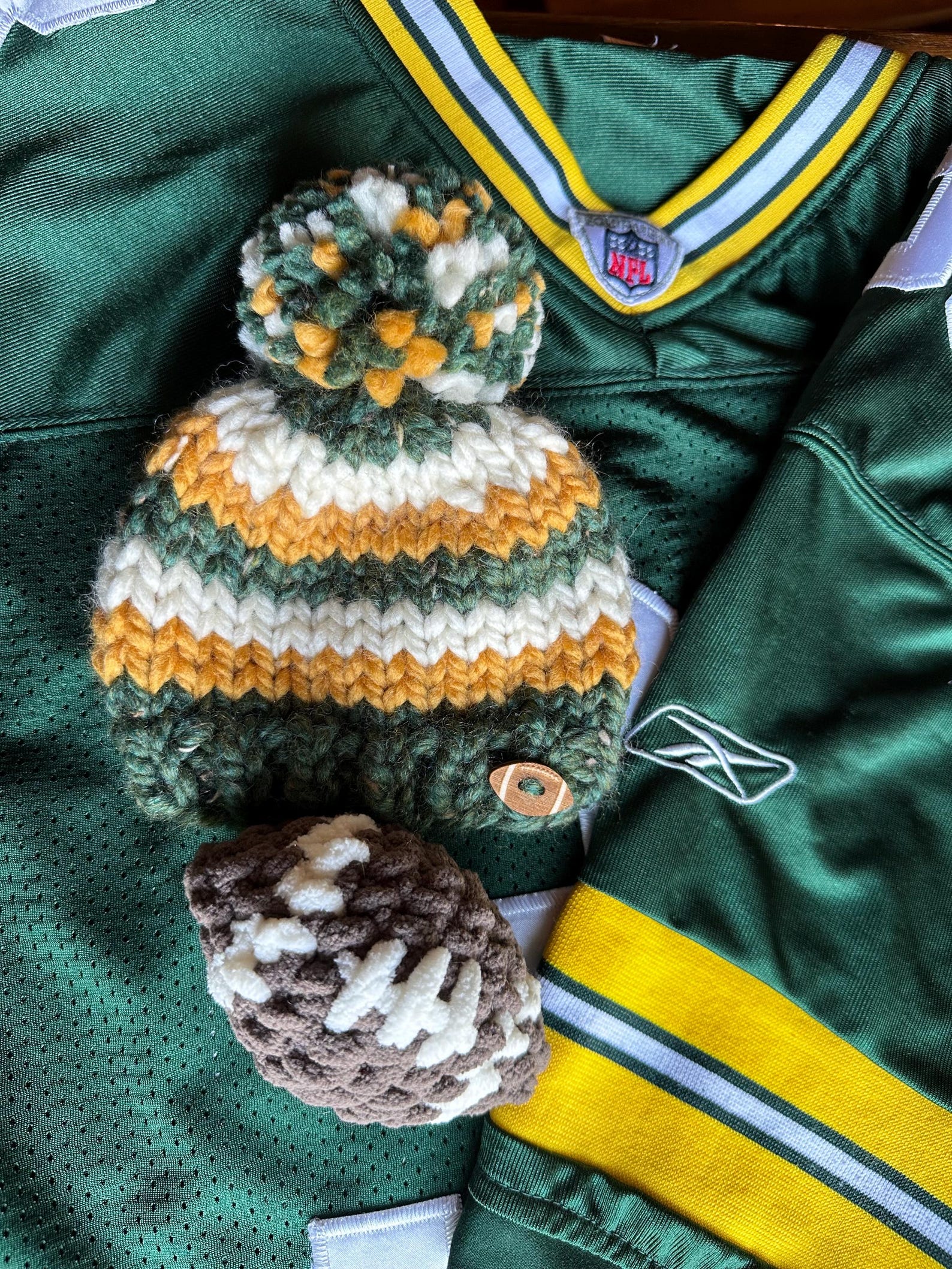 Green Bay Packers Inspired Hats, Newborn Beanie, Baby Packers Hat ...