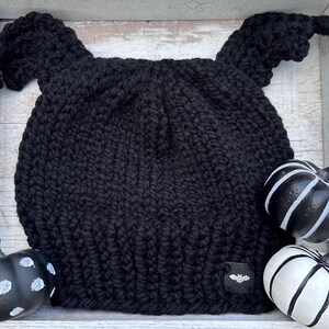 Bat Hat, Bat Wing Beanie, Little Batty Beanie, Halloween Gift, Bat Hat ...