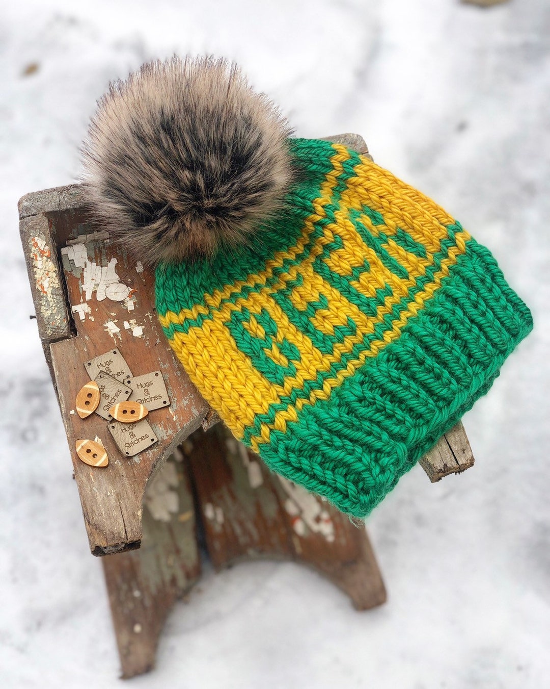 Beer Beanie Packer Inspired Beer Hat Party Hat Green and - Etsy