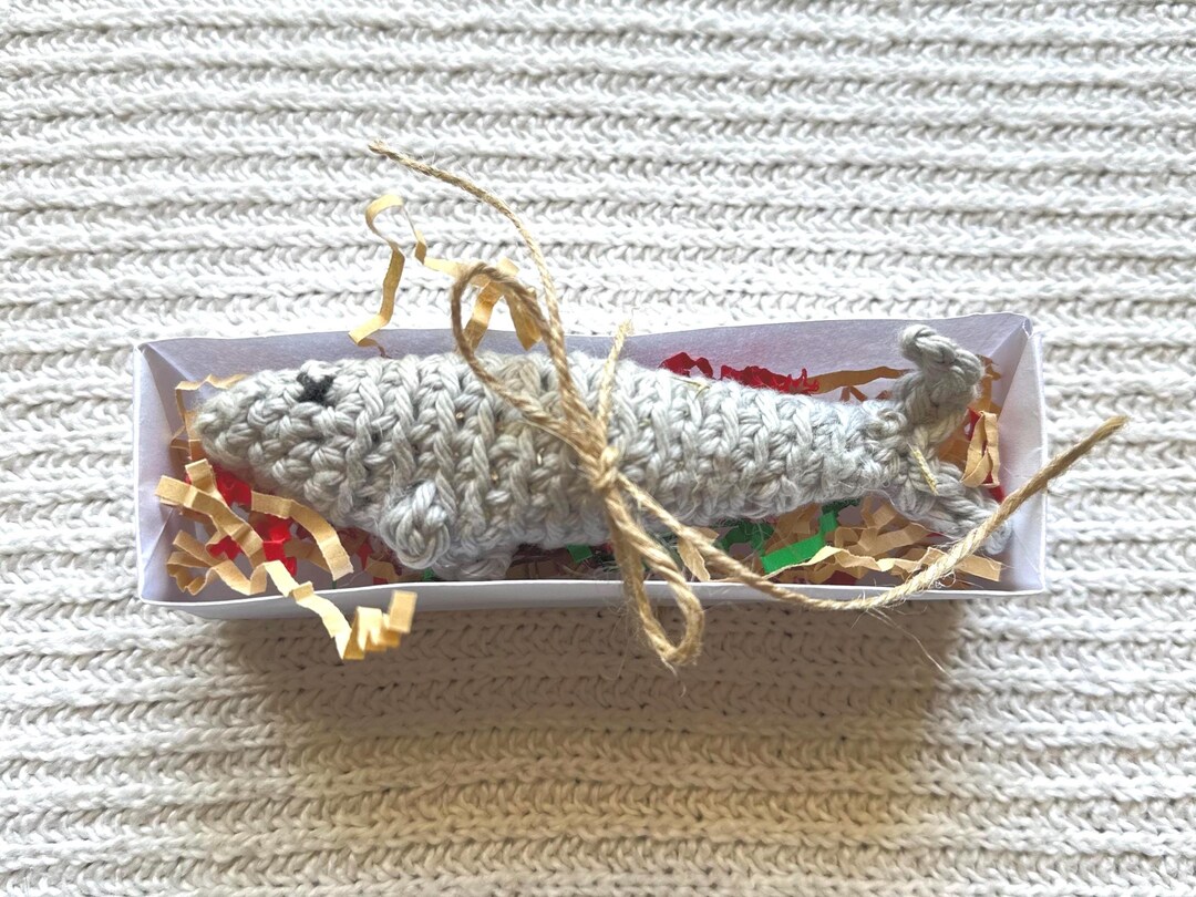 Sardine Plushie, Sardine Cat Toy, Crochet Sardine, Ocean Theme Tiered ...