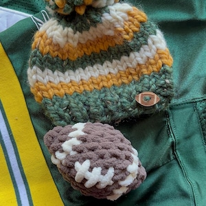 Green Bay Packers Inspired Hats, Newborn Beanie, Baby Packers Hat ...