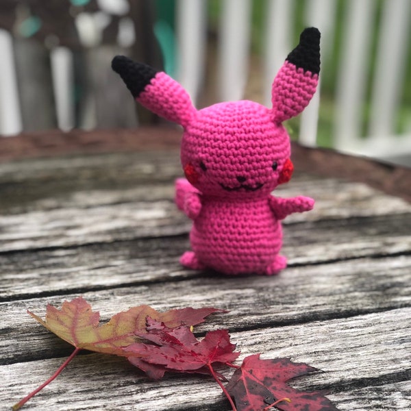 Mini Pikachu Plush - Etsy