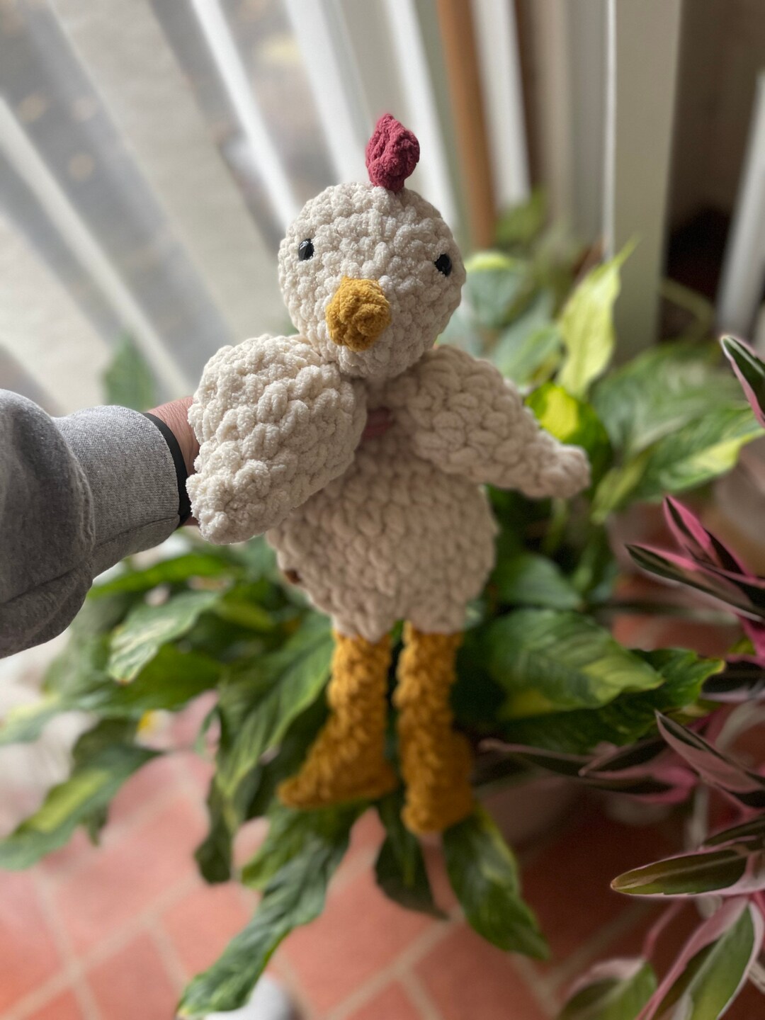 Mini Chicken Lovey, Baby Shower Gift, Chicken Collector, Chicken ...