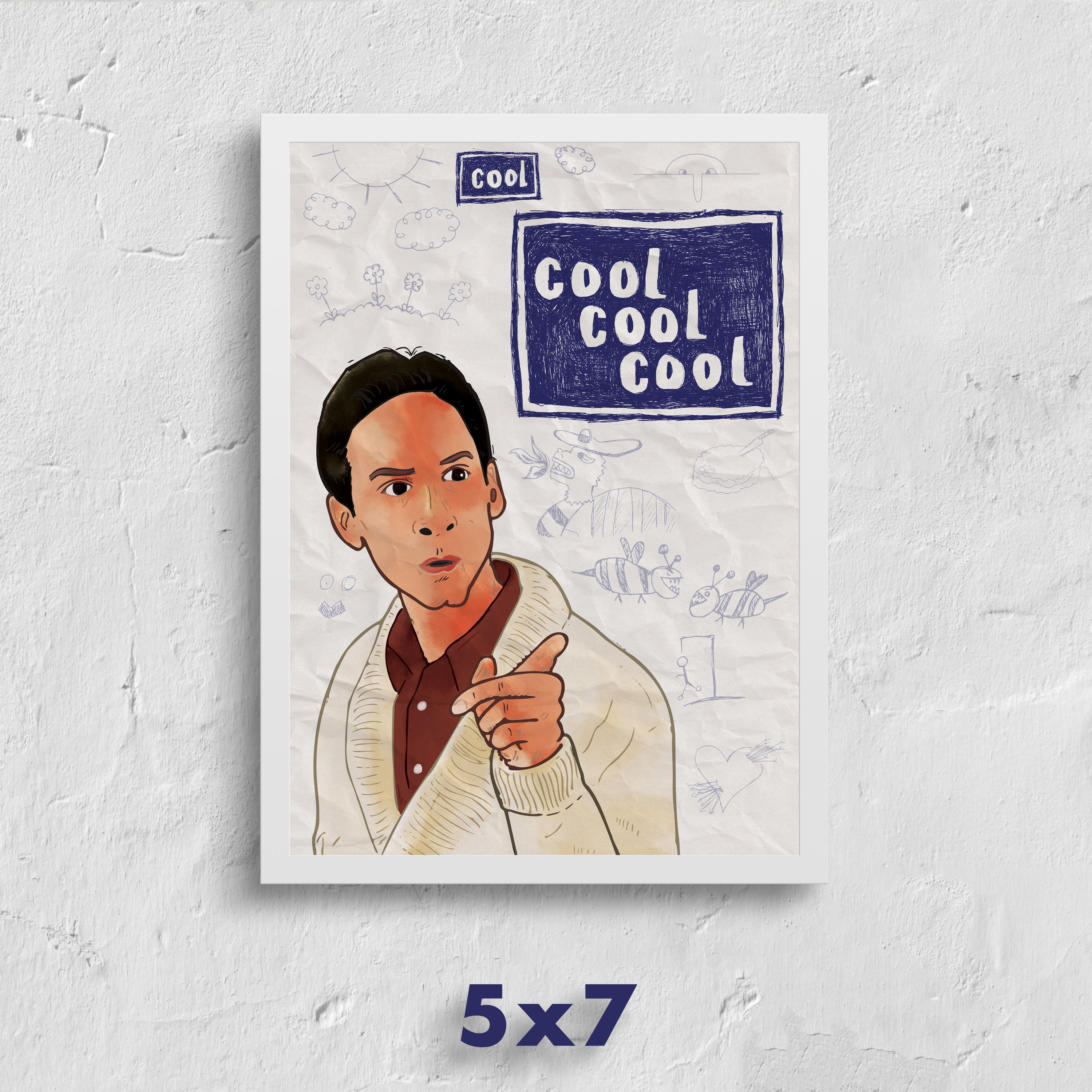 Comunidad Abed Nadir Cool... Cool Cool Arte de - Etsy España