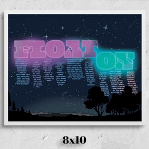 Modest Mouse - Float on - Hand-illustrated Song Lyrics | Indie Music ...