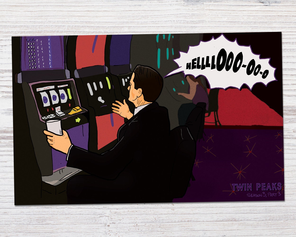 Twin Peaks: the Return Part 3 Mr. Jackpots Quote Art - Etsy