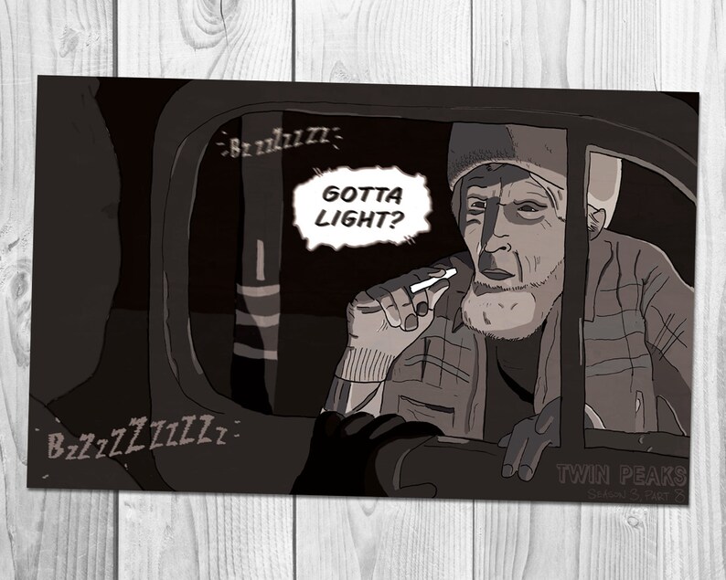 Twin Peaks: the Return - Part 8 - Gotta Light Woodsman Quote - Season 3 ...