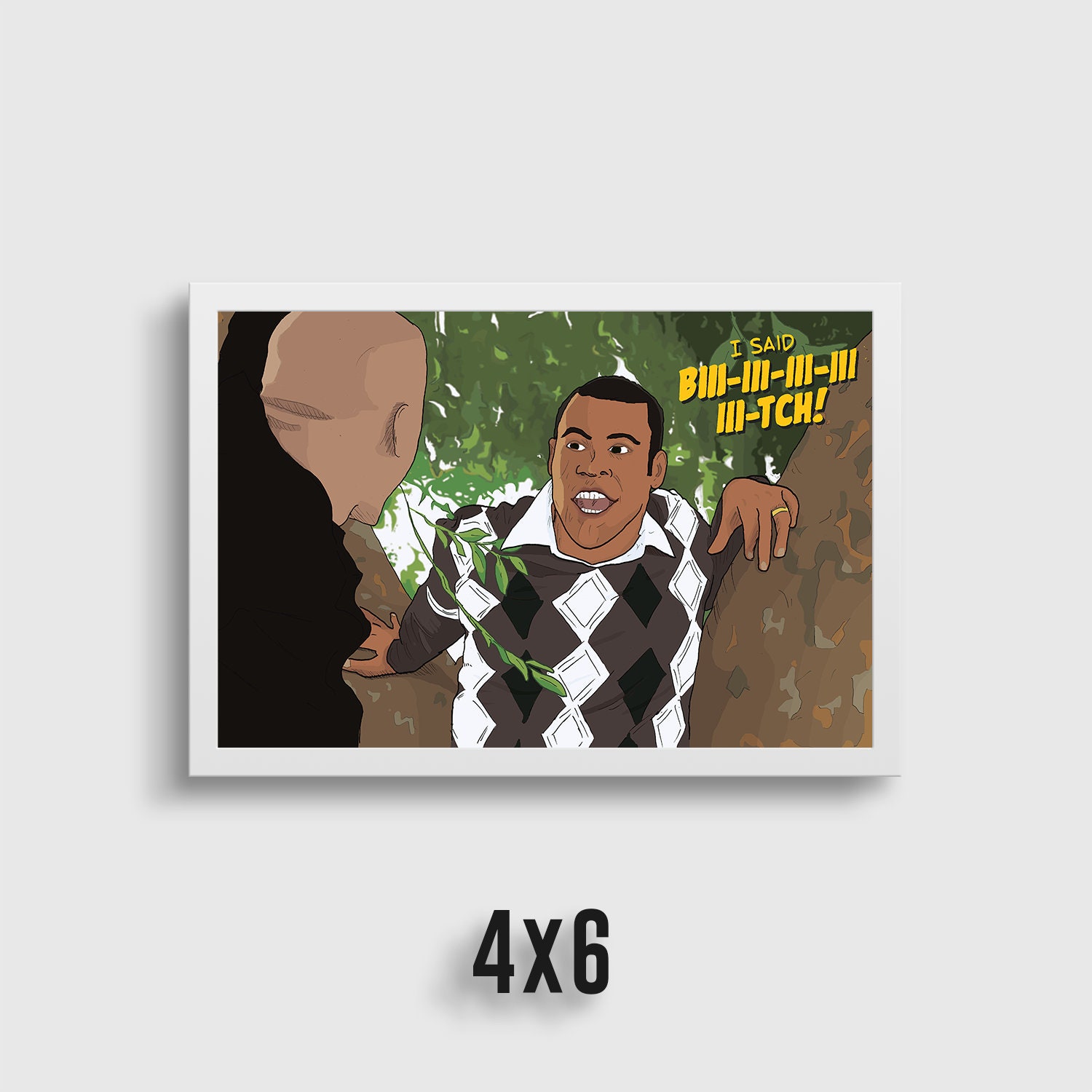 Key & Peele Season 1 I Said bitch Tree Scene - Etsy