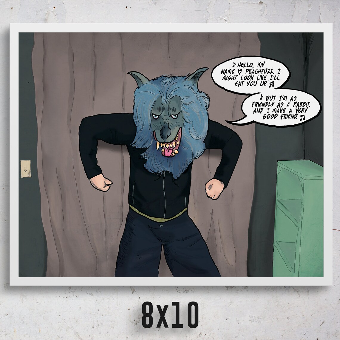 Creep (2015) - Peachfuzz Movie Quote - Mark Duplass Wolf Mask ...