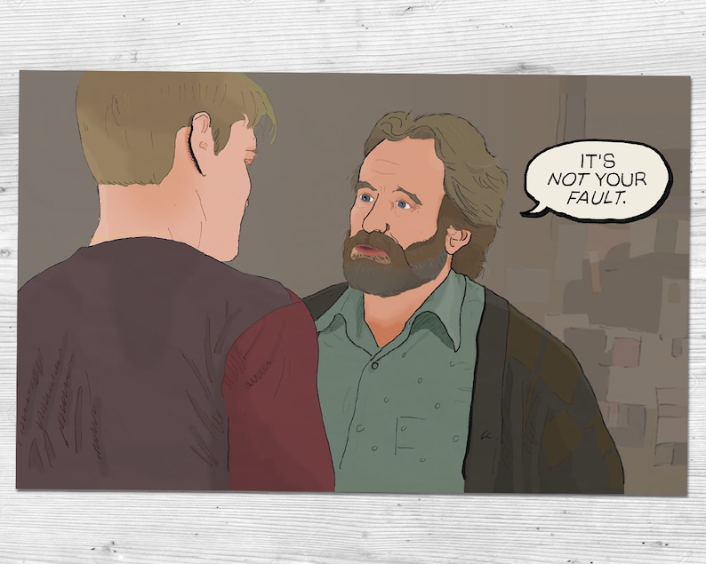 Good Will Hunting (1997) - "it's Not Your Fault" Movie Quote - Robin ...