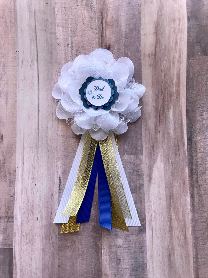 Royal Blue and Gold Maternity Sash Boy Its a Boy Flower Sash - Etsy