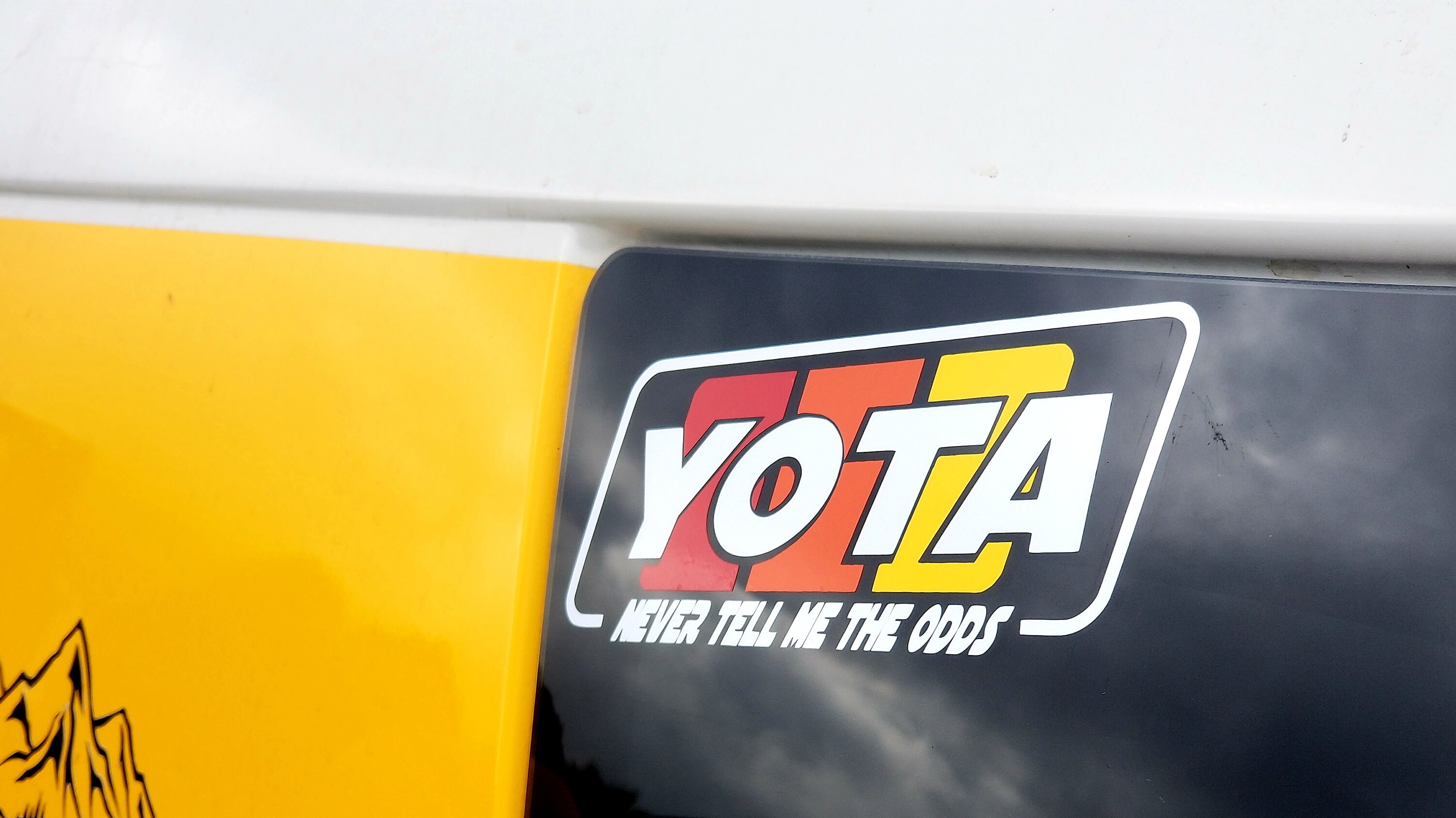 YOTA never Tell Me the Odds Toyota Decal - Etsy