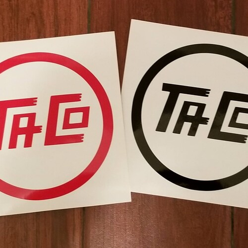 Tacoma Teq-style Decal With Vintage Toyota Stripes - Etsy