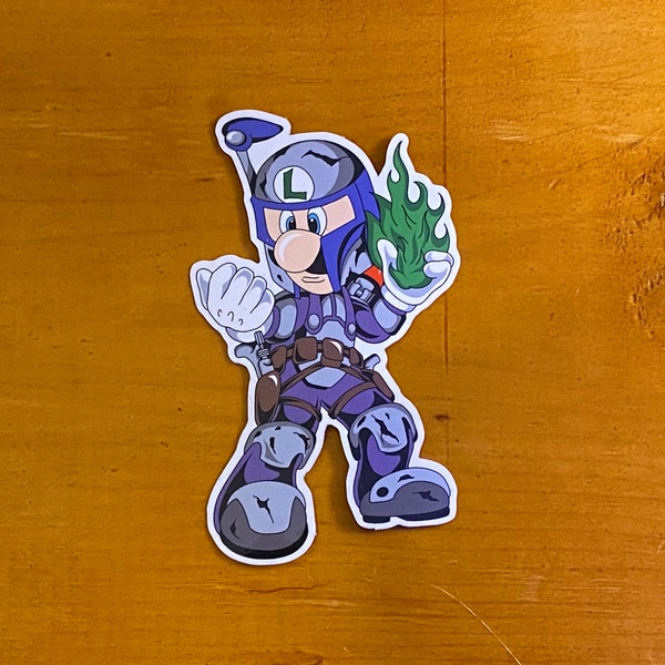 Luigi Decal - Etsy
