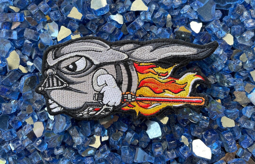 Darth Bullet Embroidered Patch - Etsy