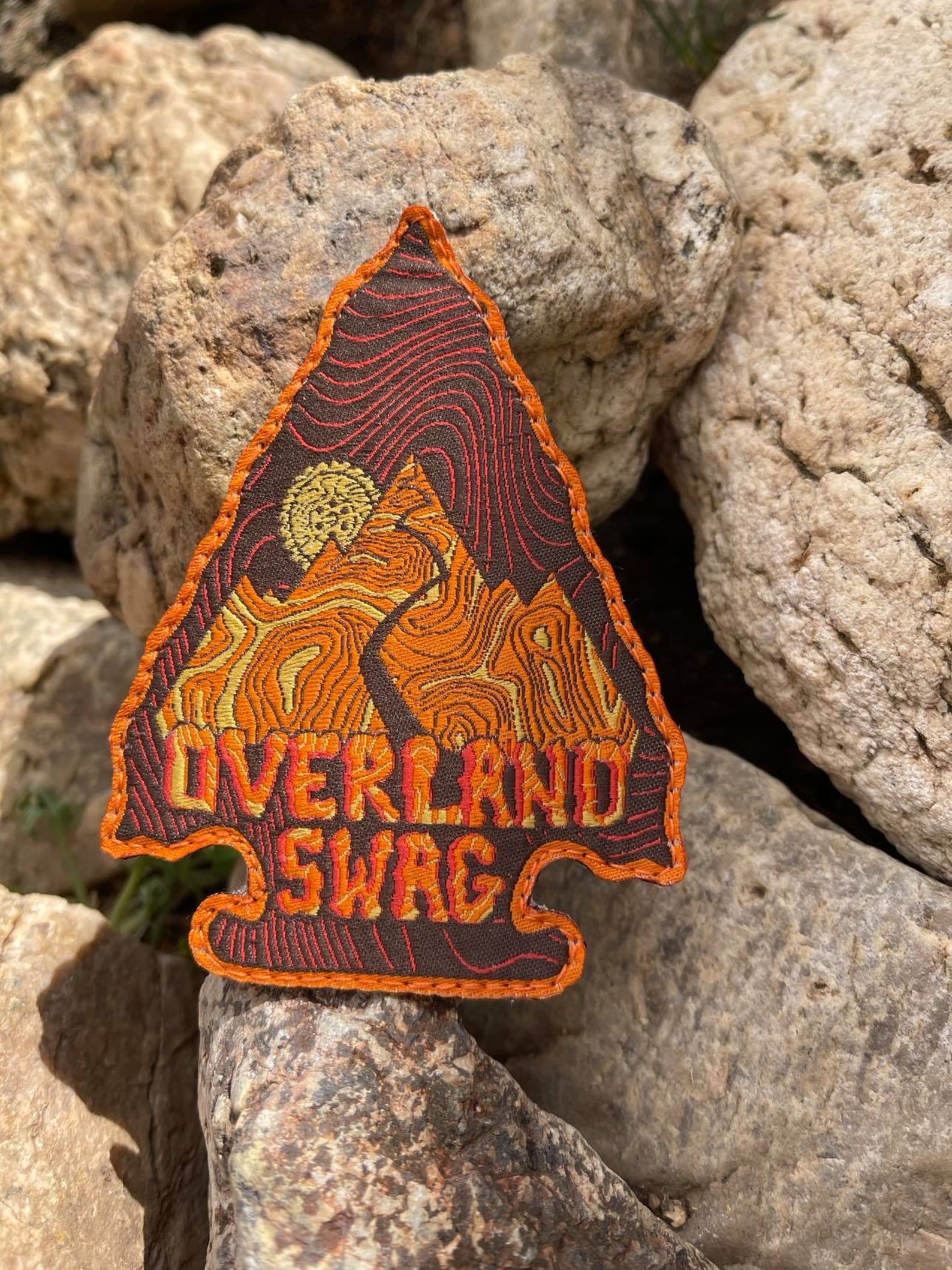 Overland Swag Arrowhead Patch - Etsy
