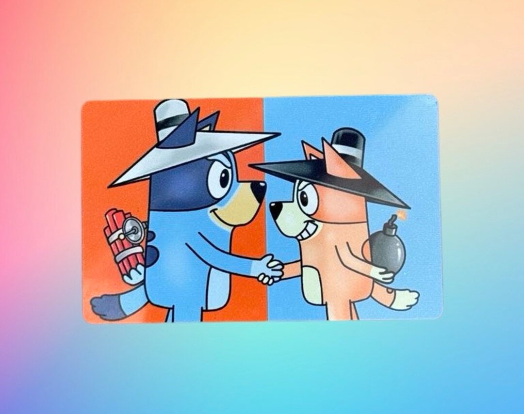 Bluey V. Bingo Aluminum Spy Patch - Etsy