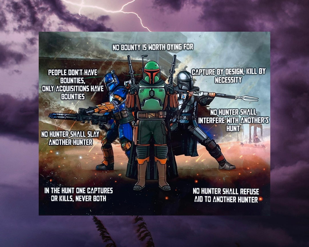 MEGA Aluminum Bounty Hunter's Creed Patch - Etsy